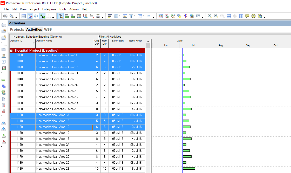 21 Primavera Tips & Shortcuts