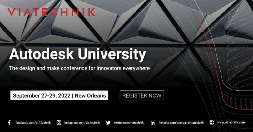 Autodesk University 2022 | VIATechnik